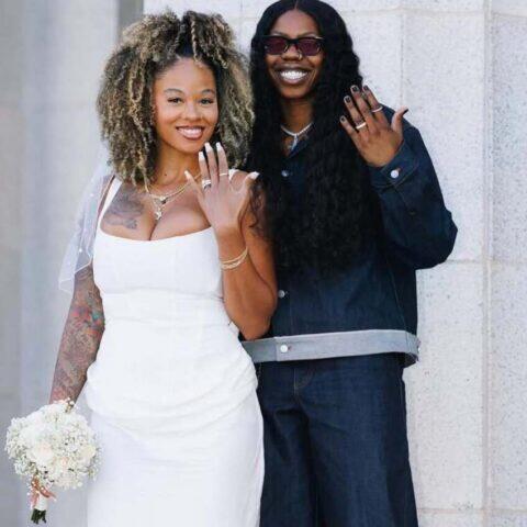 Arike Ogunbowale Marries Content Creator Fianceé Lala Ronay - NewsBreak