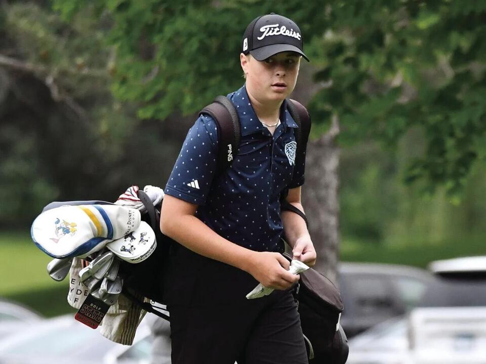 State golf: Stars’ eighth-grader finishes second in rain-shortened ...