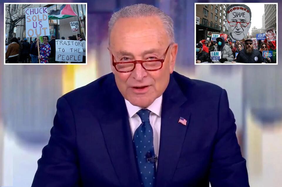 Chuck Schumer defends funding vote amid progressive backlash, saying ...
