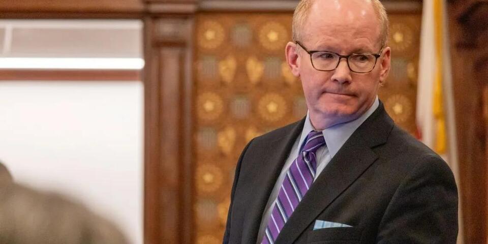 Elections board deadlocks on $10M fine for Senate President Don Harmon ...