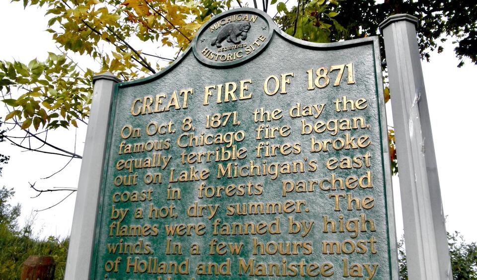 Histories and Mysteries: The Great Michigan Fire - NewsBreak
