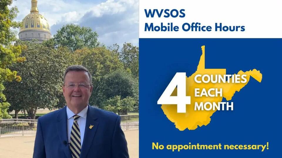 Secretary Warner announces “Mobile Office” outreach program for WV ...