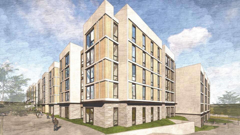 New student apartment building site plan gets approval - NewsBreak