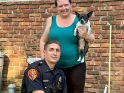 Police Officer Matthew Ingui Rescued Three Dogs From House Fire In ...