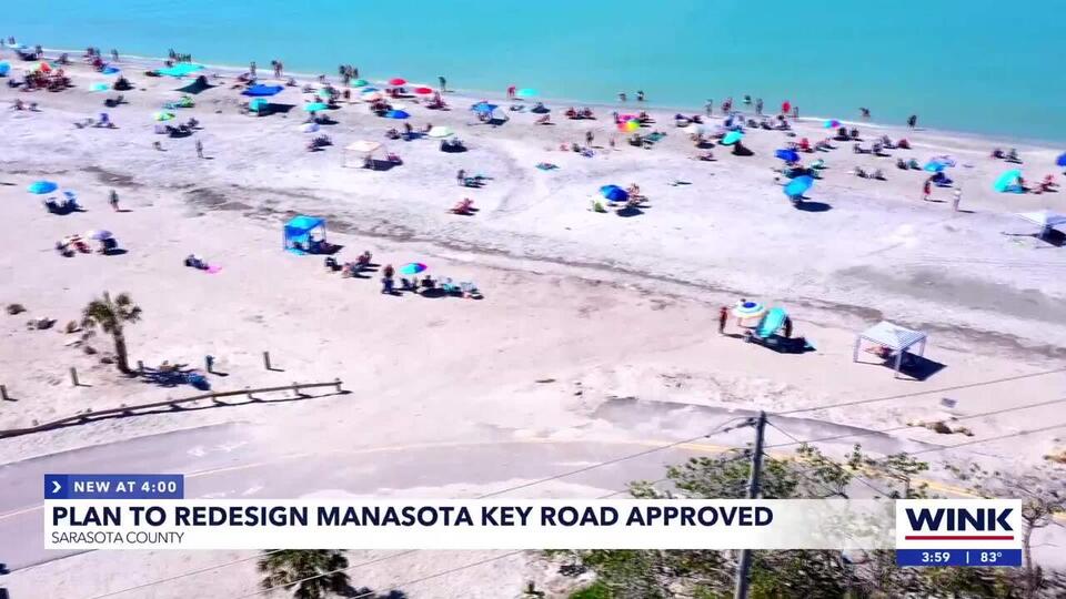 Hurricane-damaged Manasota Key Road receiving remodel - NewsBreak