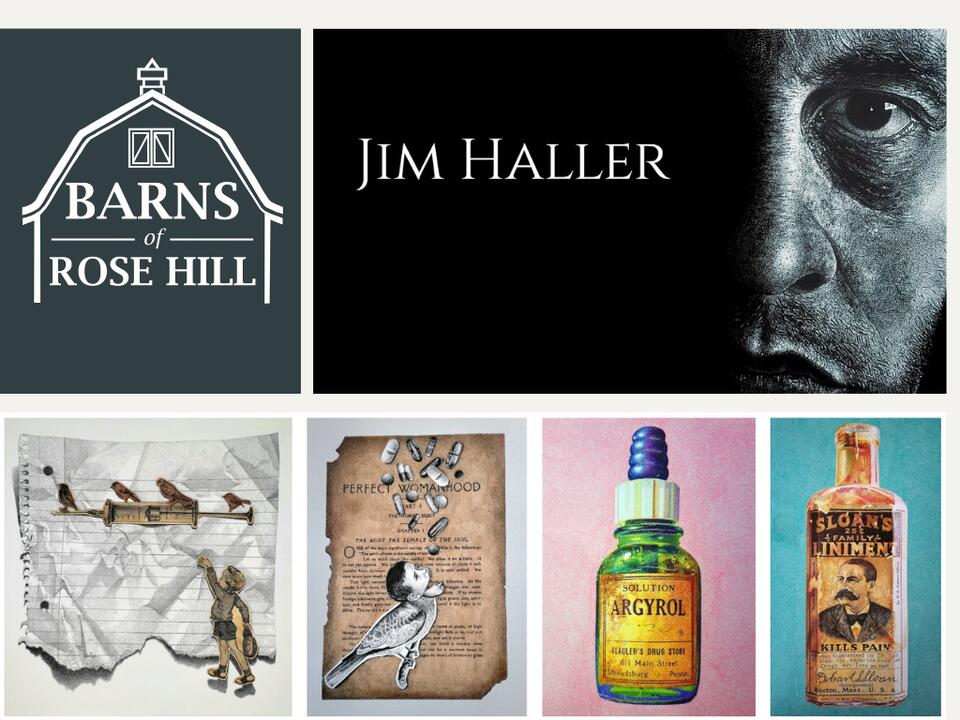 Barns of Rose Hill Welcomes Jim Haller Ink Drawings with Jan. 17 ...