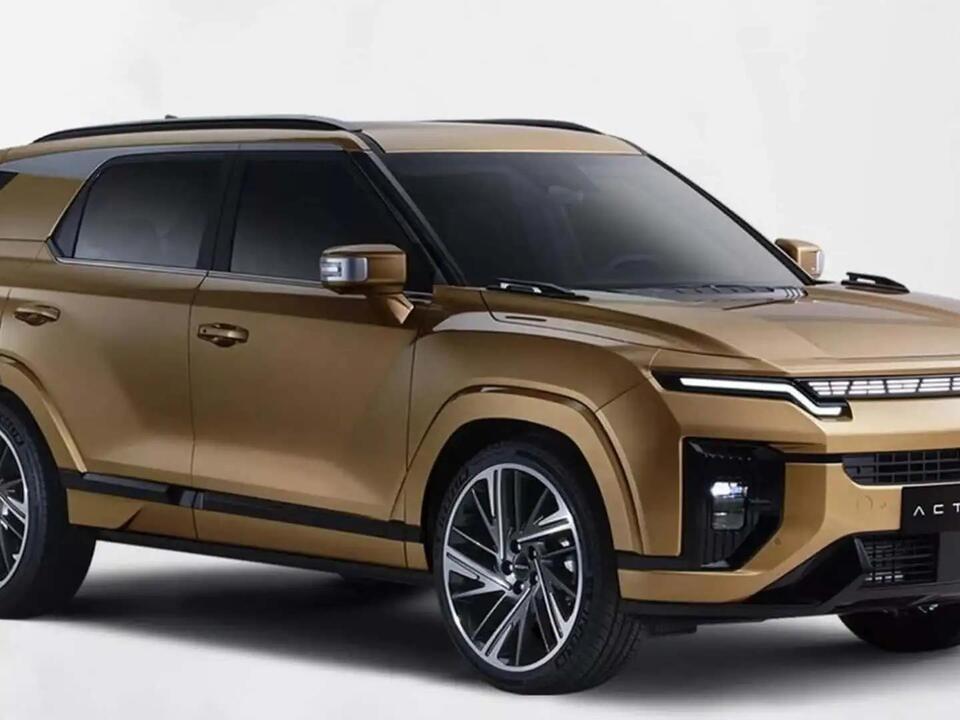 The new KG Mobility Actyon makes its debut in South Korea