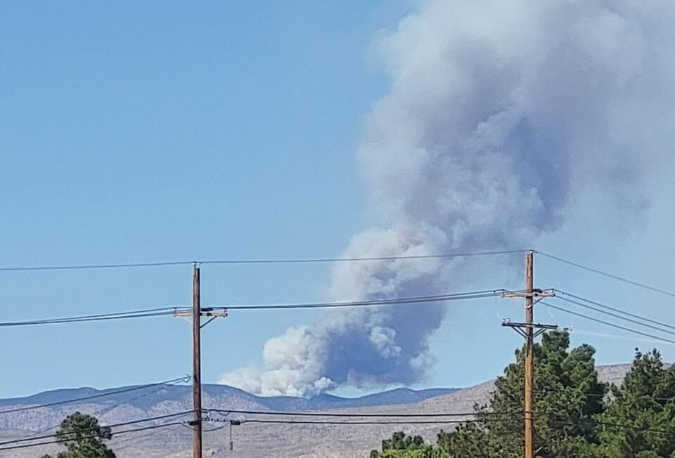 7 Springs Fire: Evacuation order in place for part of Mescalero Apache ...