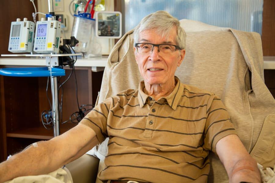Former radiation physicist returns to cancer centre, this time for ...