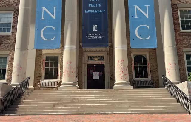 UNC graduates shine despite campus protest, vandalism - NewsBreak