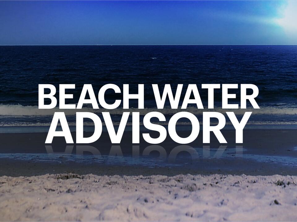 5 New Jersey beaches under water quality advisory due to traces of ...