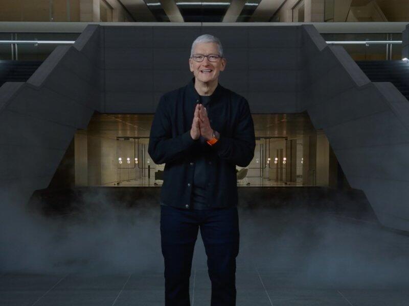 Tim Cook Wears Nike's Most Infamous Sneakers at Apple Event