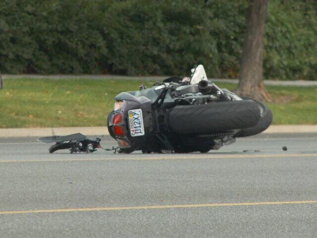 Motorcycle crash seriously injures rider and closes roadway in West ...