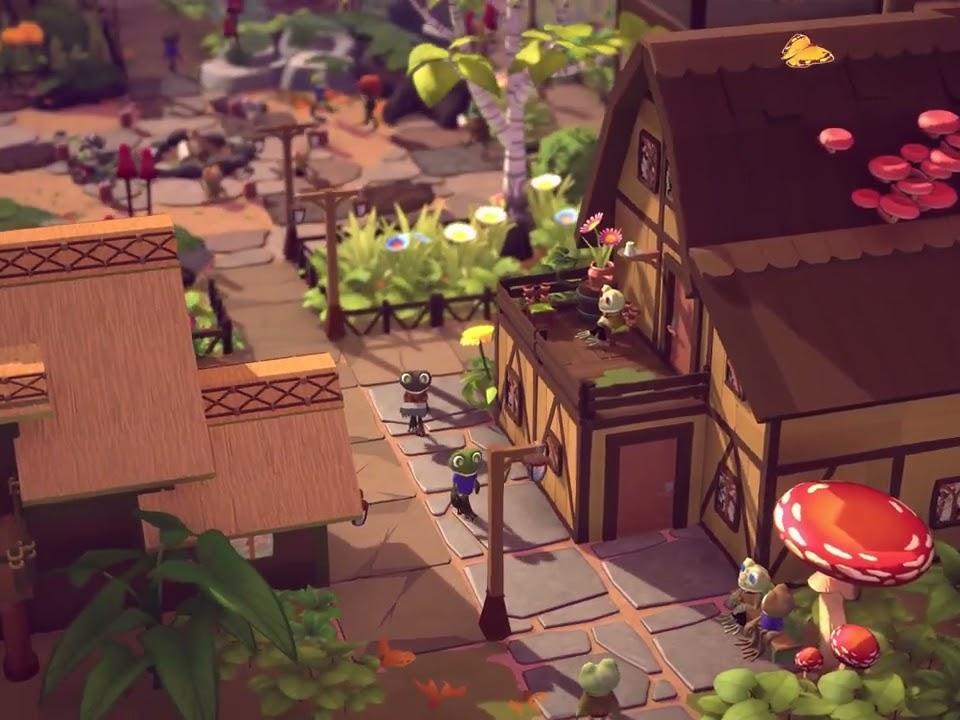 From the dev of Parkitect, Croakwood is a chill town building ...