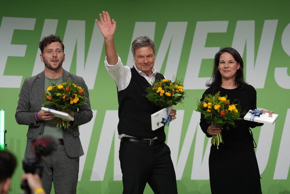 Germany's Greens launch election campaign with swipes at rivals