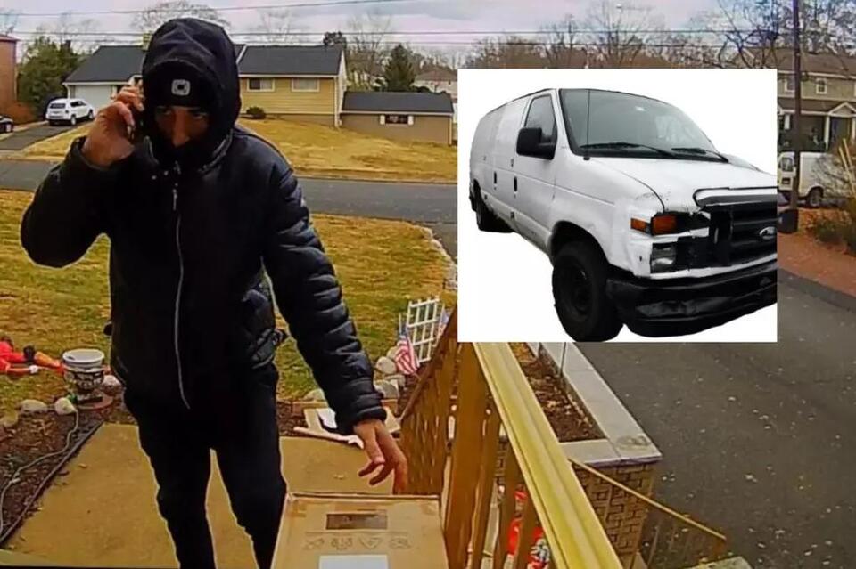 NJ porch pirate on holiday package theft spree caught, police say ...