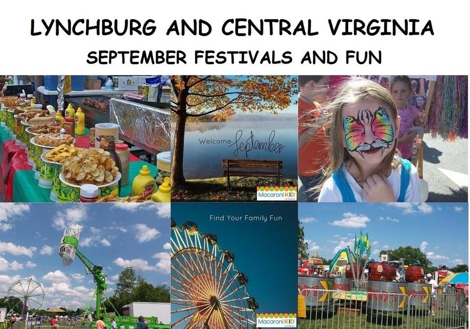 Lynchburg and Central Virginia Fall Festivals and Fun: September 2025 ...