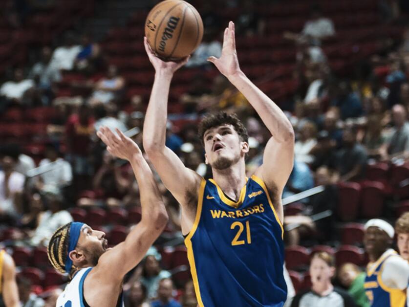 Quinten Post makes summer debut with Golden State Warriors