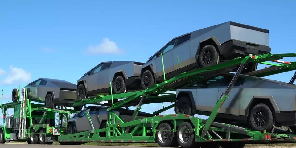 Tesla offloads Cybertrucks to SpaceX and xAI as sales slump continues ...