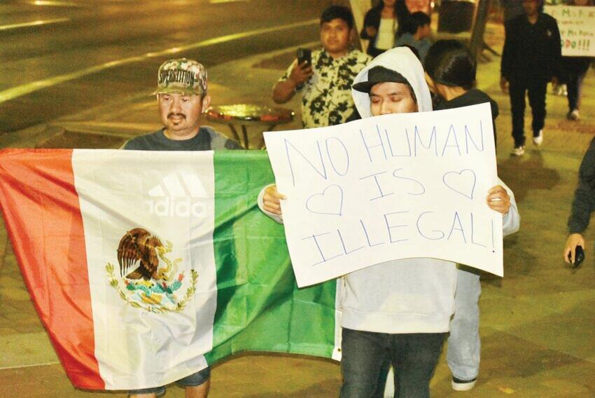 Mexican flags flown at protests bother white Americans more than others ...