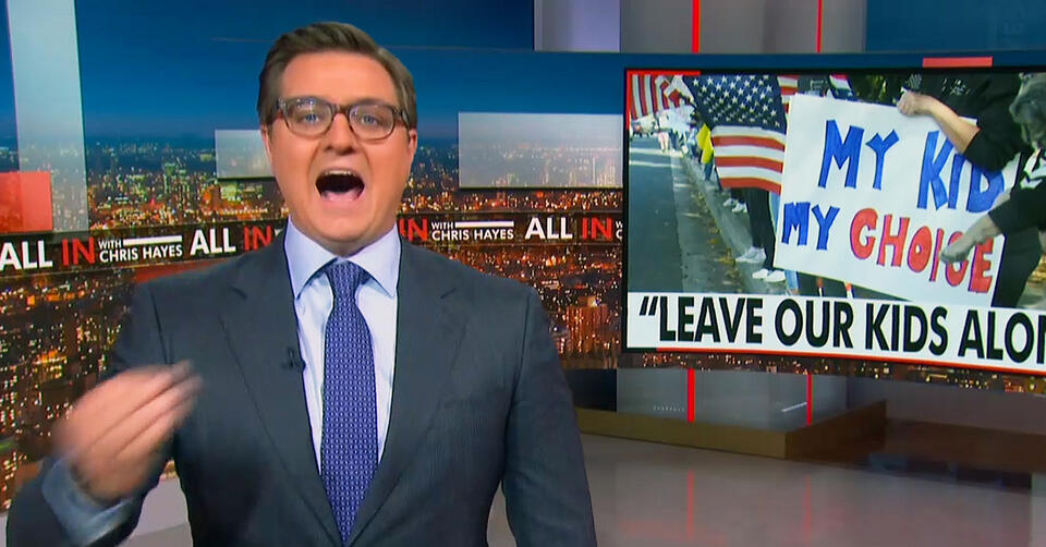 ‘It Is NONE Of Your GODDAMN Business!’ MSNBC’s Chris Hayes Loses It on ...