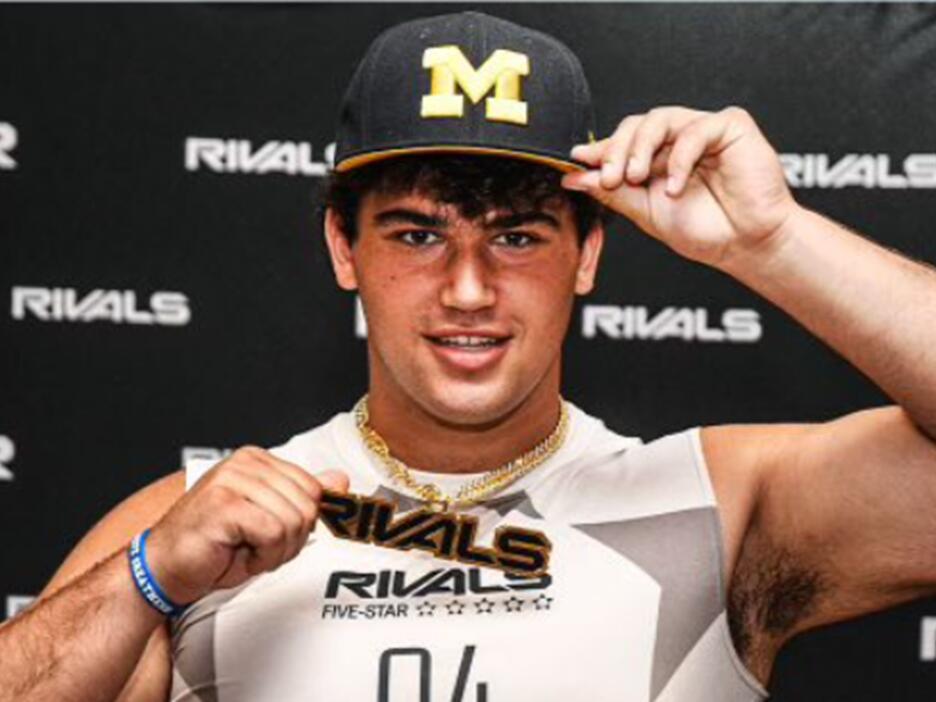 Michigan-Bound Offensive Line Prospect Wins MVP Honors at Prestigious ...