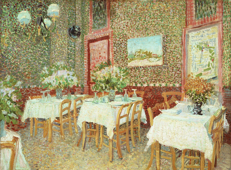 The California restaurant that may have the table van Gogh ate at for ...