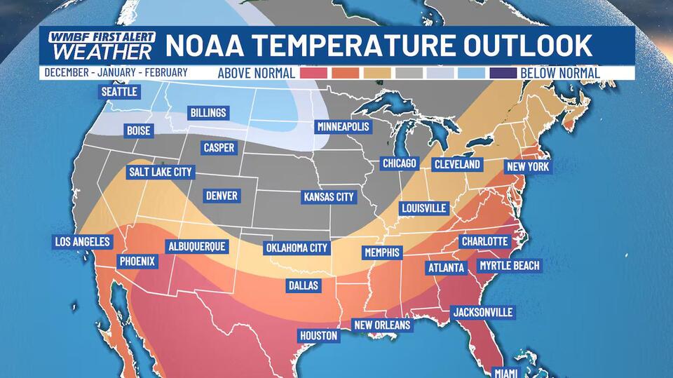FIRST ALERT: WMBF First Alert Weather team releases winter outlook ...