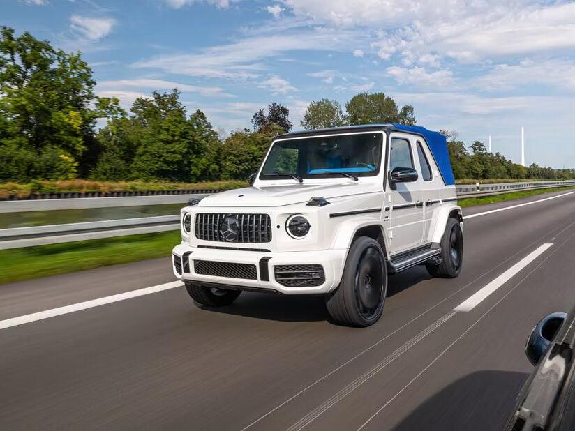 1-of-20 Mercedes-AMG G63 Convertible Looks Even Better Wearing Rolls ...
