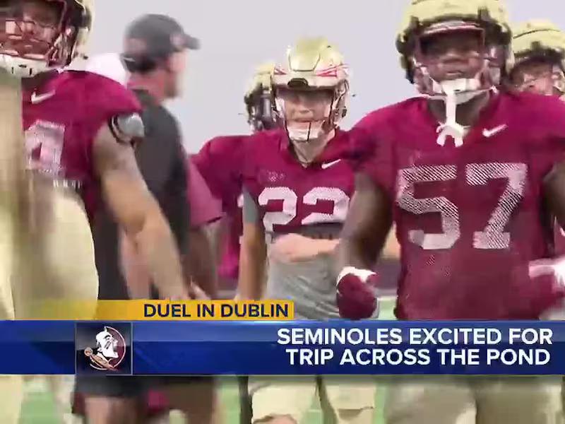 Florida State excited for the opportunity to play in Ireland