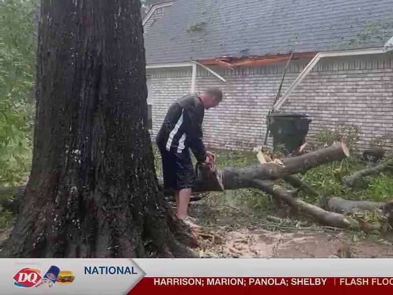 Dozens of homes take ‘extensive’ storm damage in Jasper subdivision