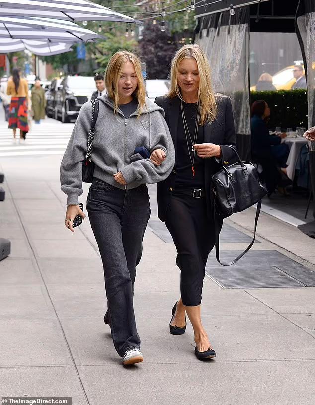 Kate Moss, 49, enjoys family day out with lookalike daughter Lila, 20 ...