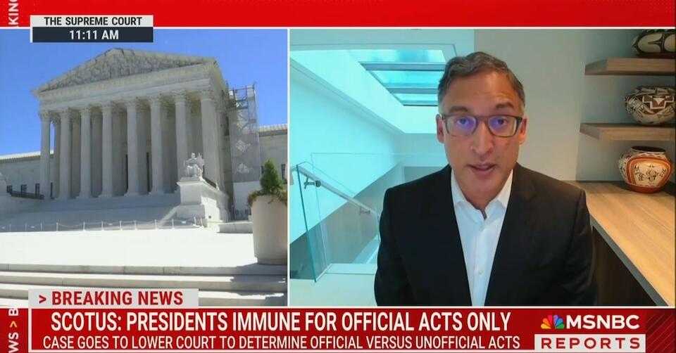 MSNBC Legal Analyst Claims Supreme Court’s Trump Immunity Ruling ...