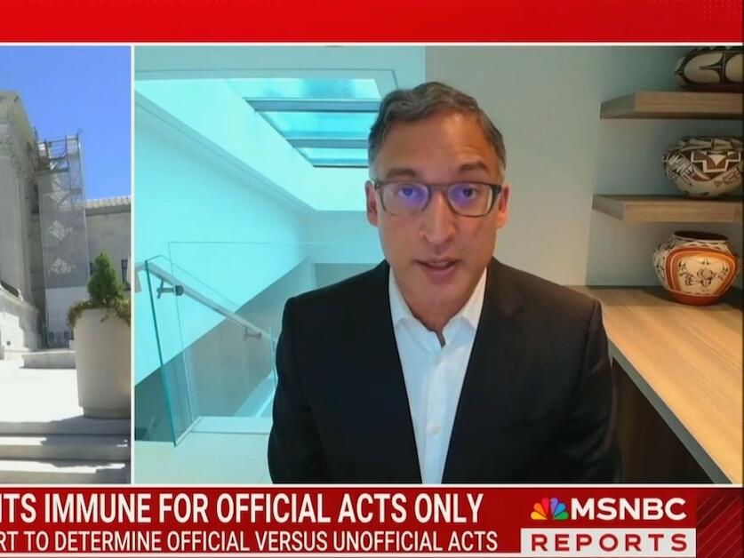 MSNBC Legal Analyst Claims Supreme Court’s Trump Immunity Ruling ...
