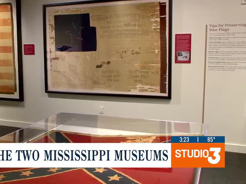 Rare Flags at Two Mississippi Museums