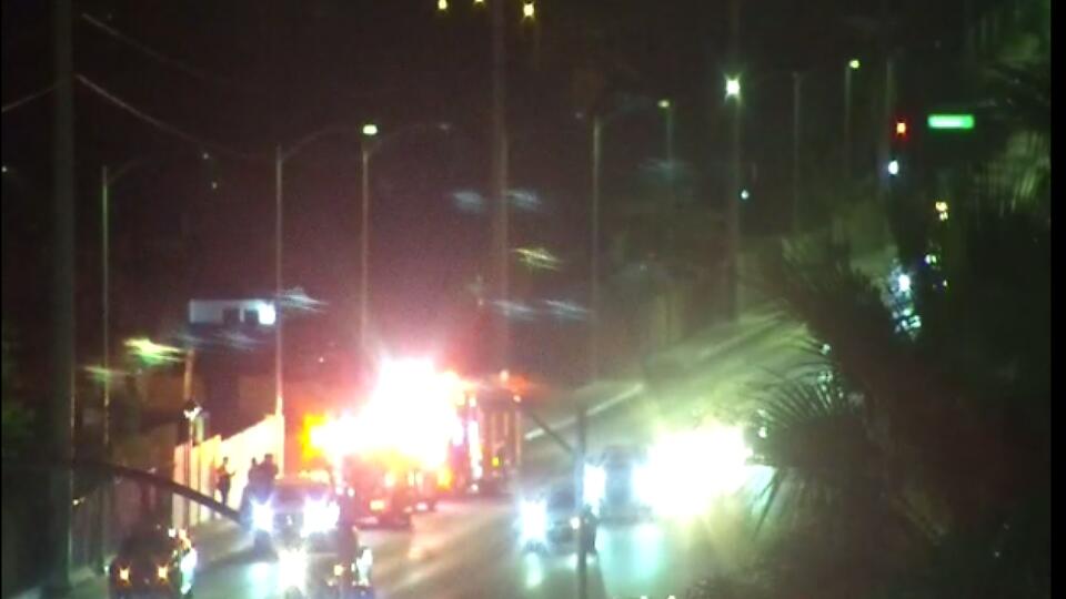 LVMPD: Eastern Avenue closed both ways following vehicle collision with ...