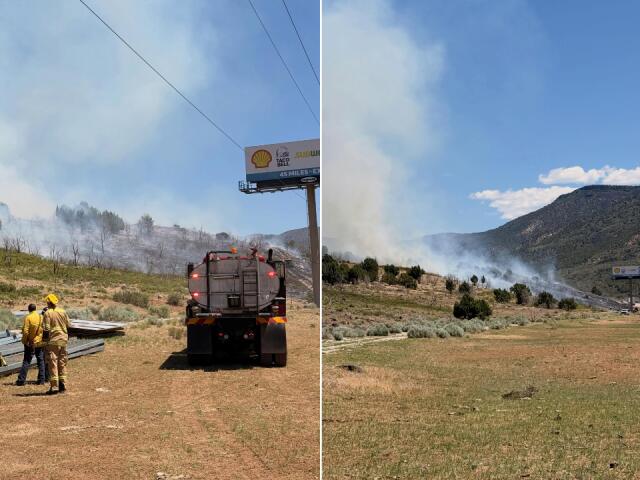 Snowfield Fire along I-15 in Washington County nears containment ...