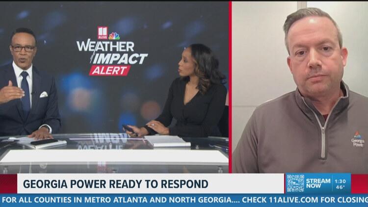 Georgia Power ready to respond to ice storm - NewsBreak