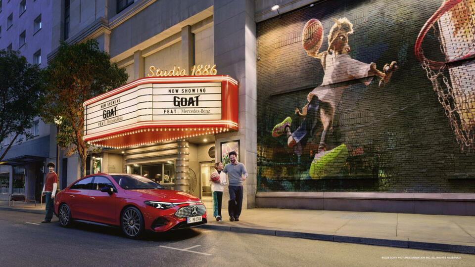 Mercedes-Benz and Sony Pictures Animation Team Up for GOAT Film With ...