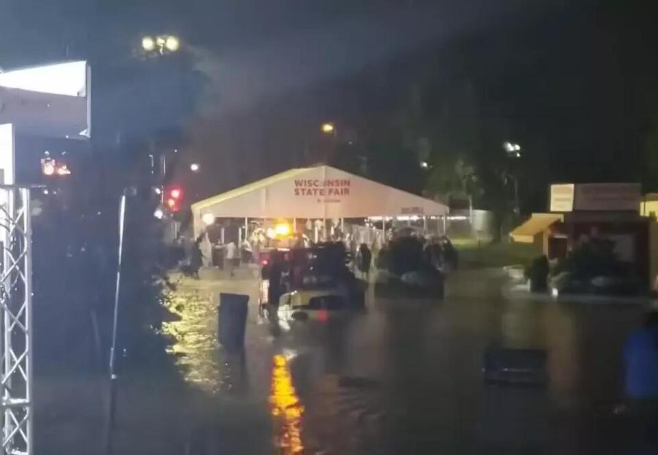 Wisconsin State Fair Ends Early After Stunning Flooding Scene - NewsBreak