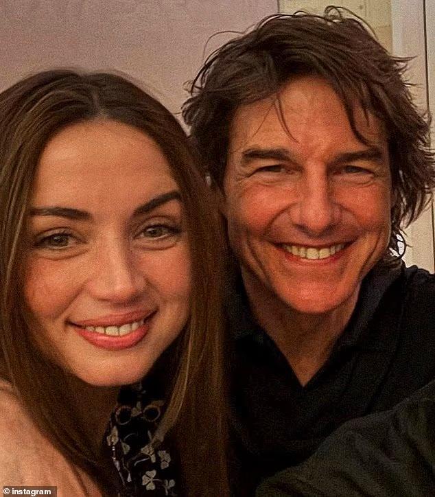 Ana de Armas poses with a male friend in Paris - NewsBreak