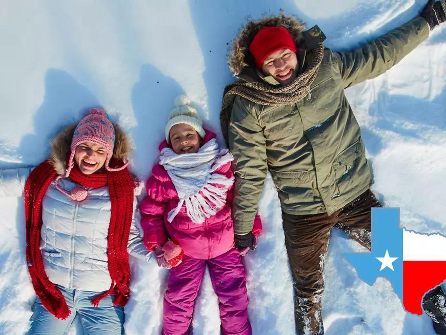 No White Christmas for Texans, But We May Have Snow in The New Year