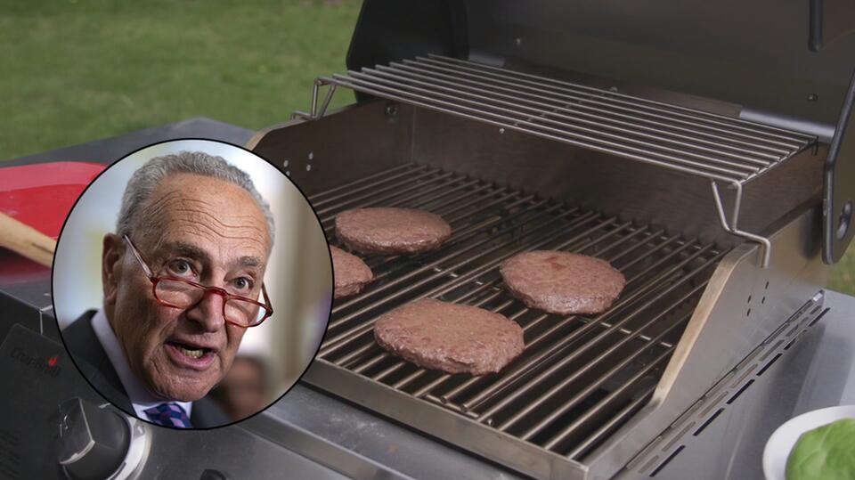 Chuck Schumer grilled over Father's Day BBQ photo: 'Obviously staged ...