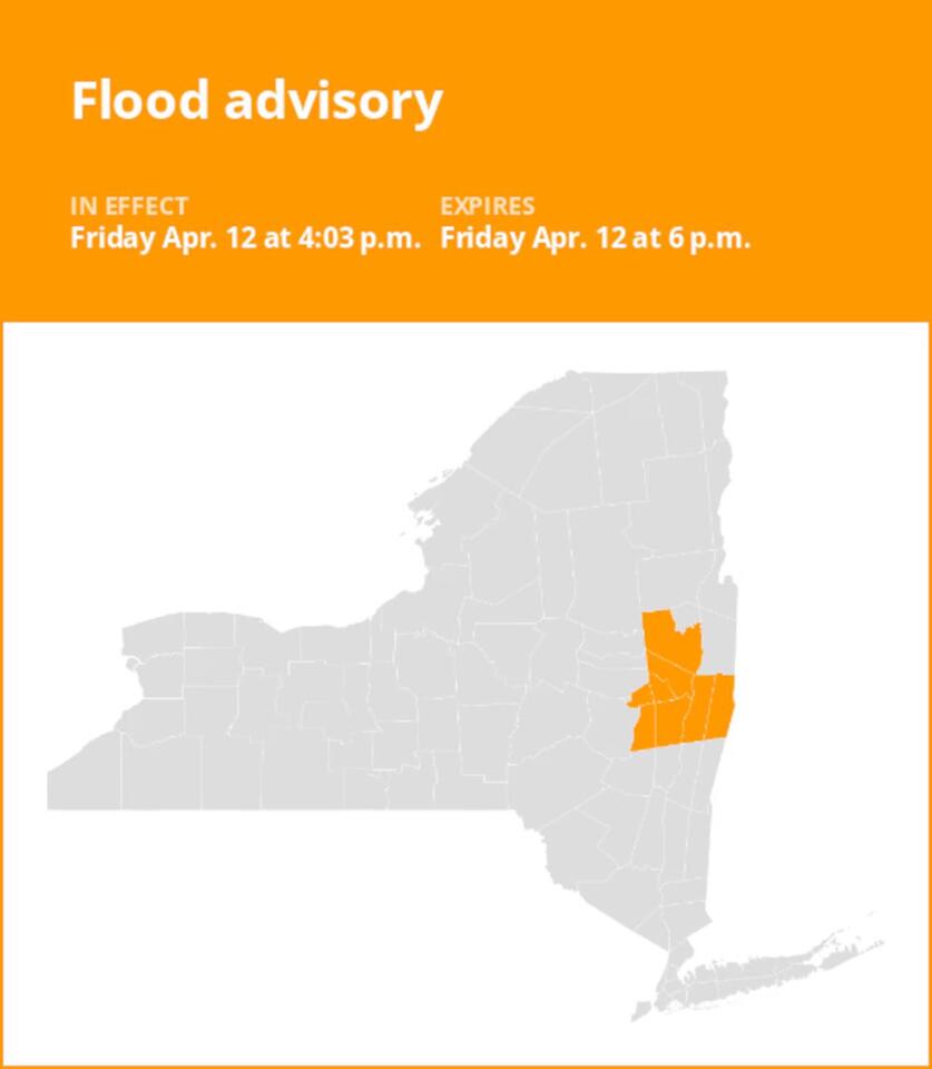 NY weather: New York under a flood advisory Friday evening - NewsBreak