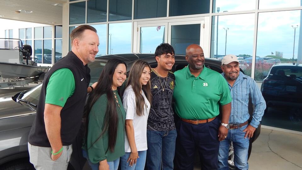 BRENHAM HIGH SCHOOL STUDENT GETS NEW RIDE AFTER WINNING PERFECT ...