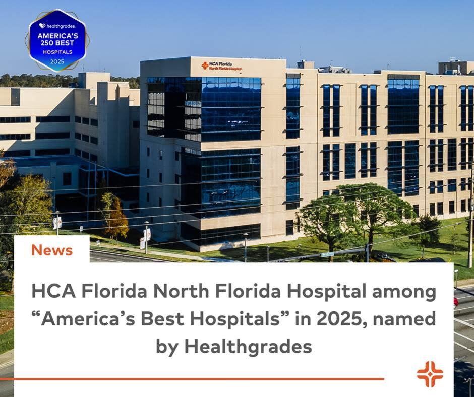 HCA Florida North Florida Hospital among “America’s Best Hospitals” in ...