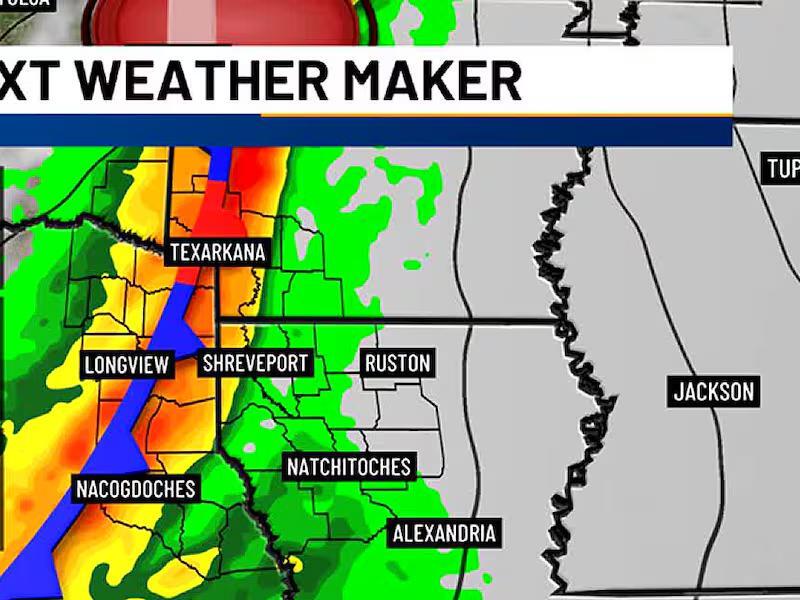 Heavy cloud cover today sets the stage for severe weather tomorrow!
