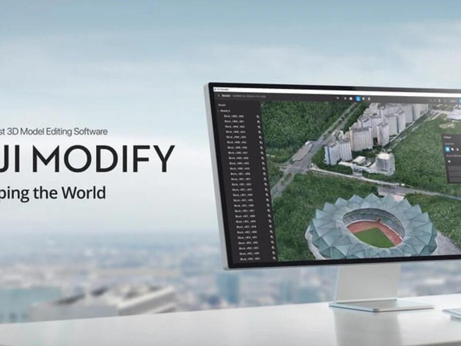 DJI Launches ‘Modify' Their First 3D Model Editing Software