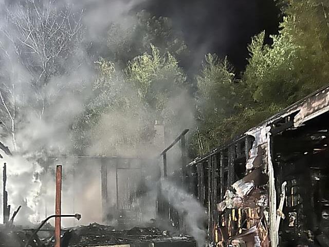 Early Morning Fire Destroys House, Mobile Home In Egg Harbor Township