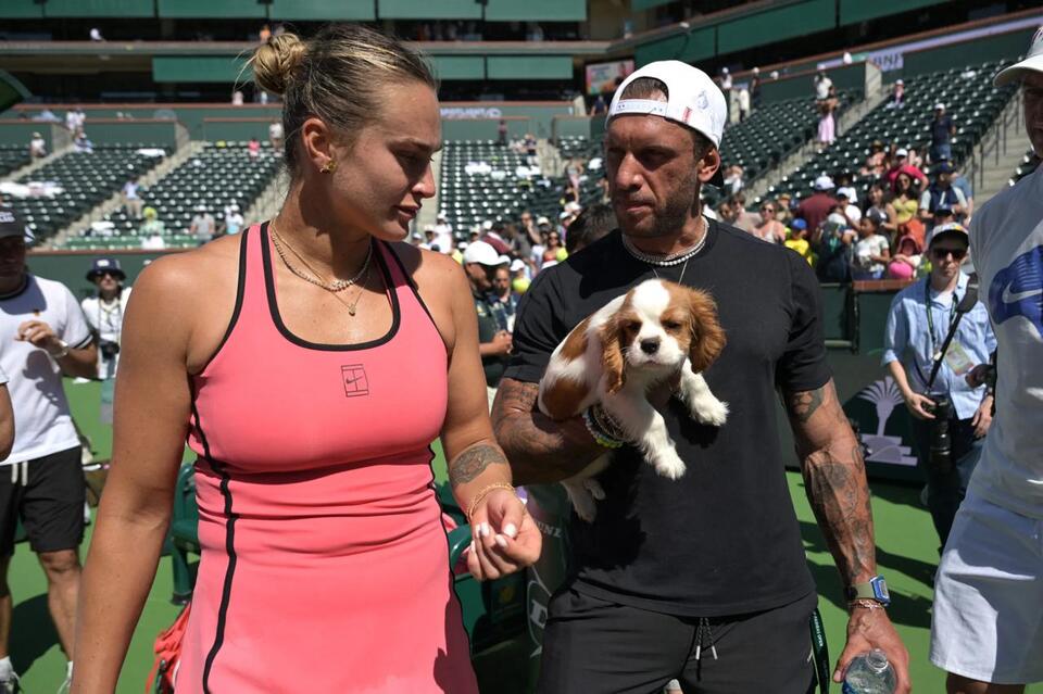 Aryna Sabalenka’s Fiancé Georgios Frangulis Comforts Her After Brutal ...